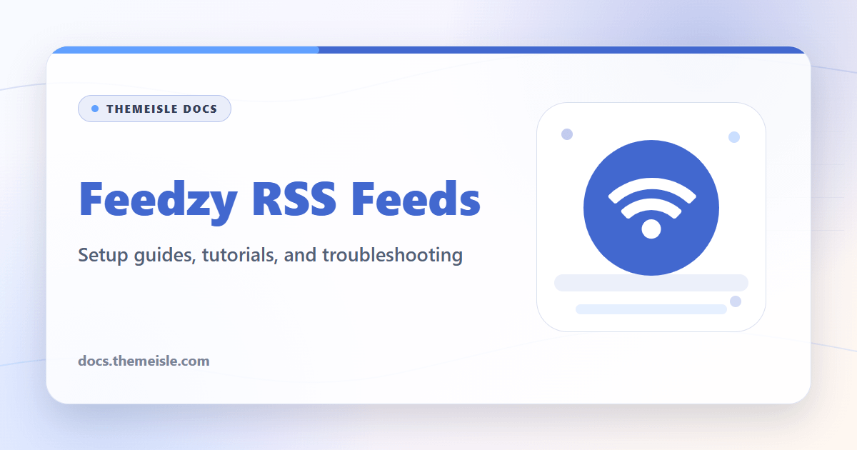How to find an RSS Feed URL to use with Feedzy RSS Feeds | Themeisle Docs